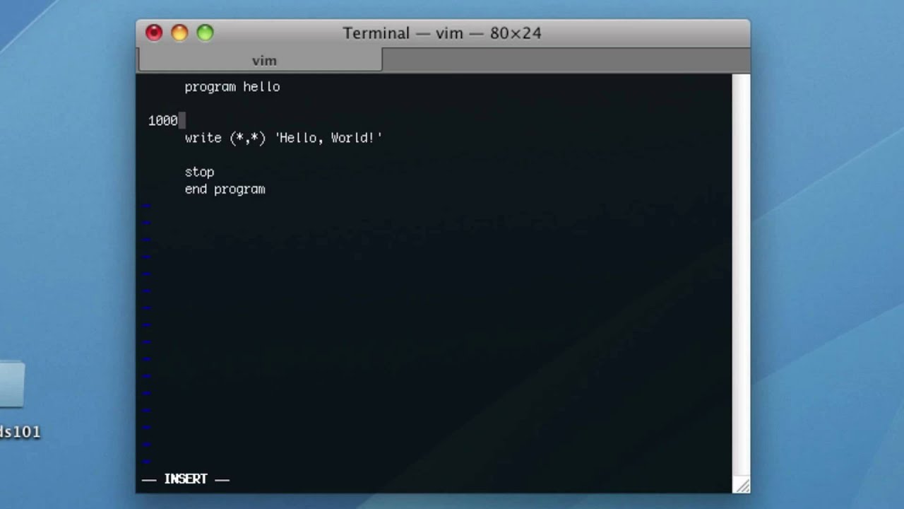 GNU Fortran | Lesson 1
