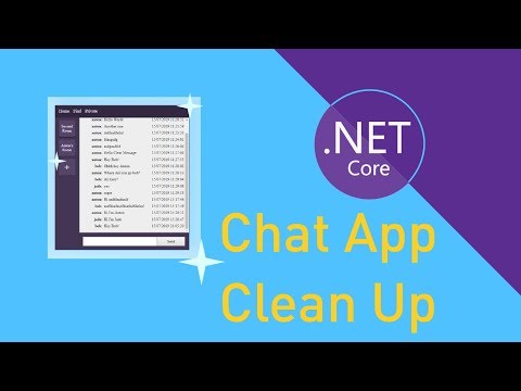 ASP.NET Core x SignalR - Chat App Clean Up