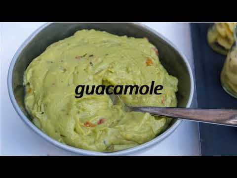 How to say avocado dip in Spanish? guacamole