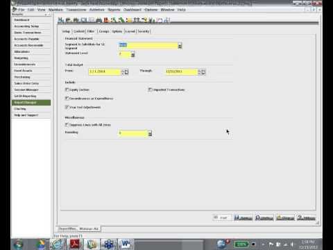 MIP   Advanced Financial Reporting   RevExp