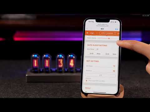 IPS Nixie Tube Clock Network Configuration Guide