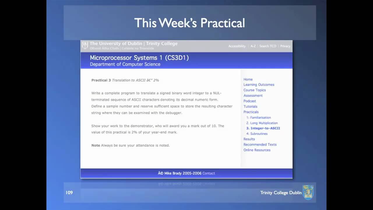 Microprocessor Systems - Lecture 13