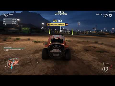 Forza Horizon 5 on a ryzen 5 3500, 1650 super, and 8 gigs of ram.