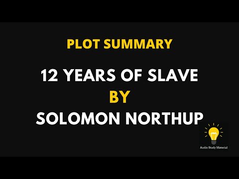 12 years of Slave by Solomon Northup Plot Summary