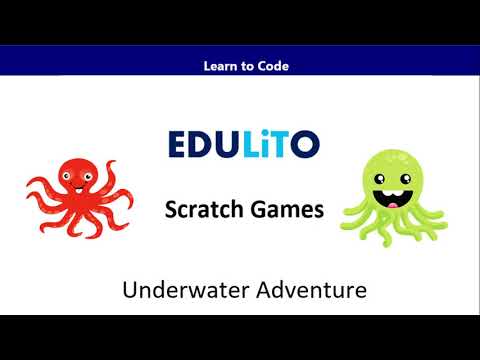 Free Coding Activity using Scratch 3.0 - Underwater Adventure