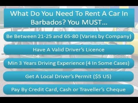 Renting A Car In Barbados - Watch This Before Renting A Car In Barbados
