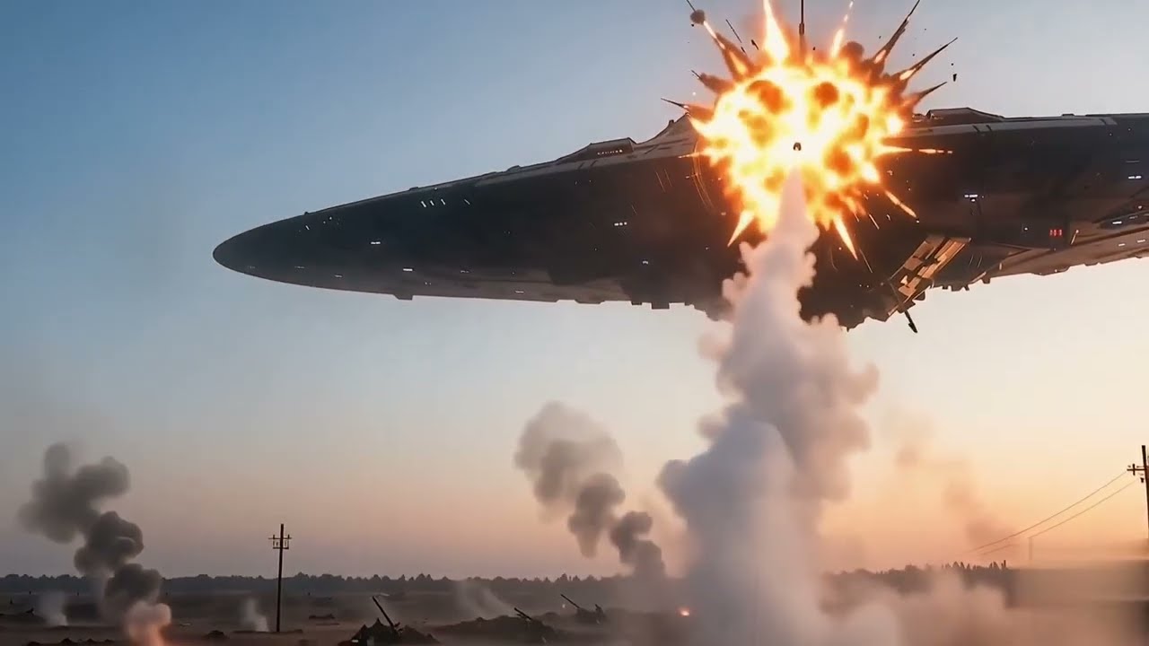 AI-Controlled T-90 Tank vs Alien Army — Cinematic Battle With Cats