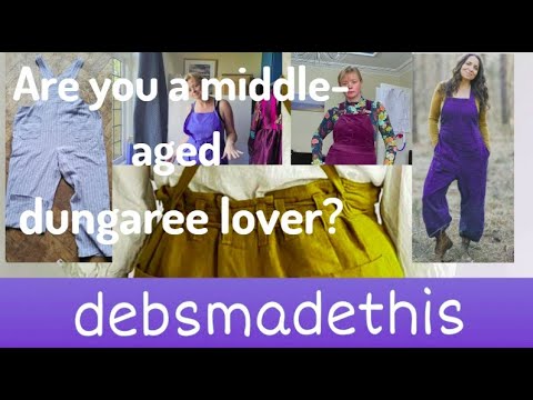 Are you a #MiddleAgedDungareeLover? 9 1/2 Dungaree/overalls patterns #overalls #pablooveralls