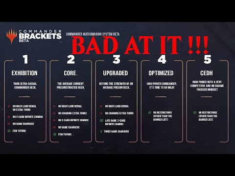 The Truth About The Commander Brackets System! | MTG