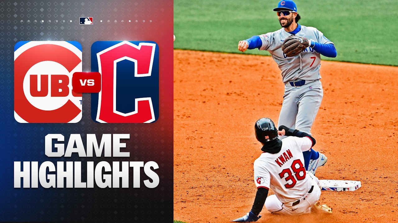 Cubs vs. Guardians Game 1 Highlights (4/5/26) | MLB Highlights