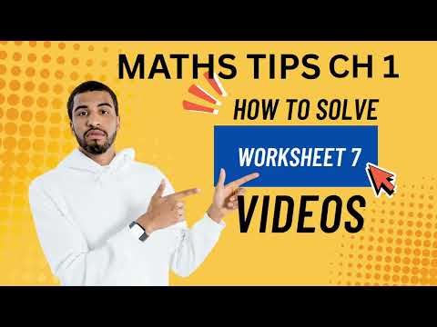 |CHAPTER 1 WORKSHEET 7|COMPLETE SOLUTION 💯✍️|#Rounding off value|
