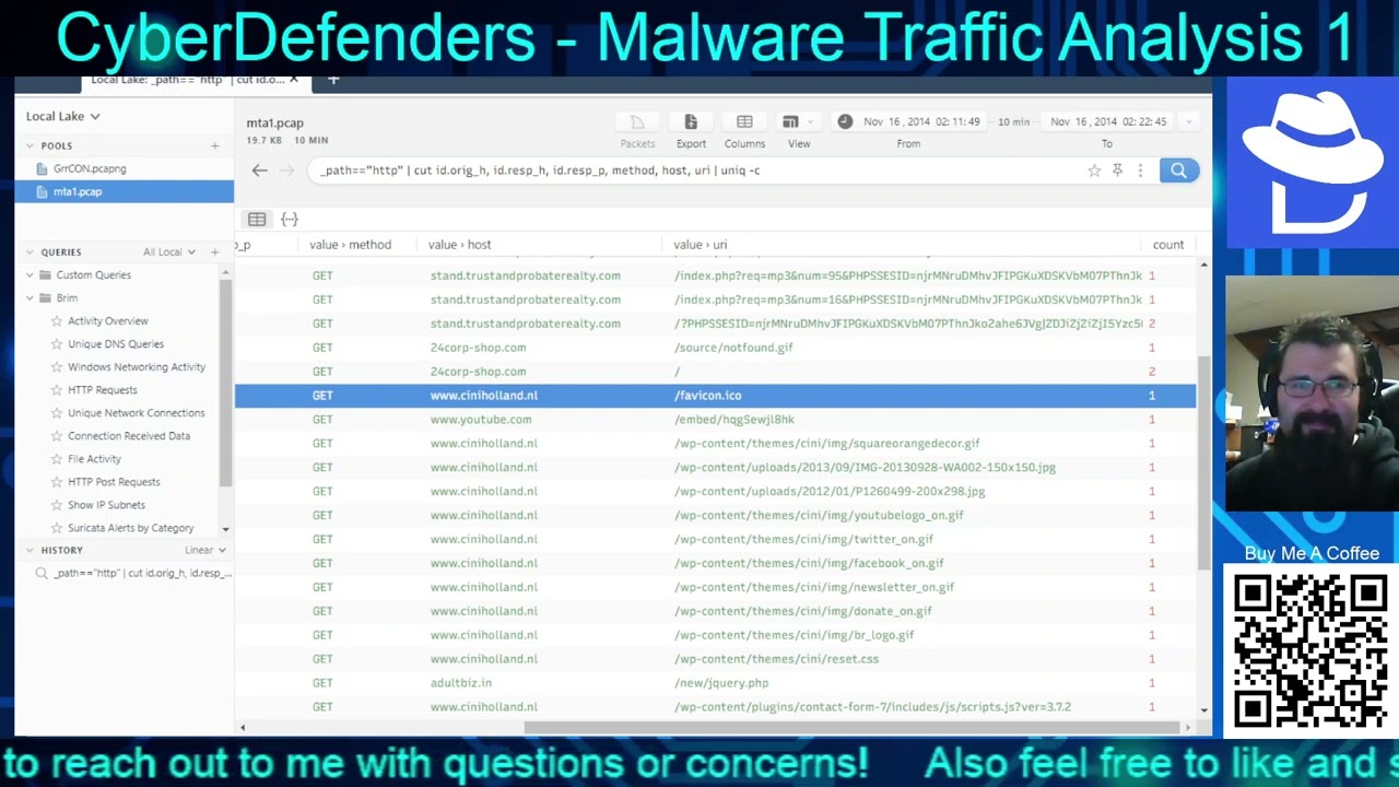 CyberDefenders - Malware Traffic Analysis 1