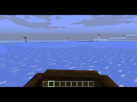 Ice Boat Race Minecraft Map