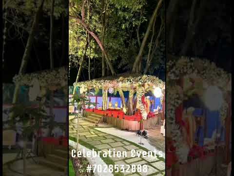Maharashtrian Wedding Decor at Outdoor Lawn & Entertainment by Celebration Events Nagpur