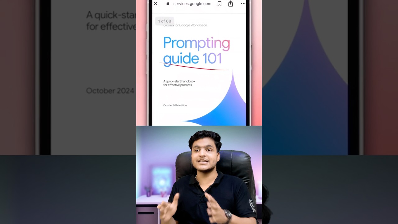 🔥Master Prompt Writing Like a Pro Using Google PDF