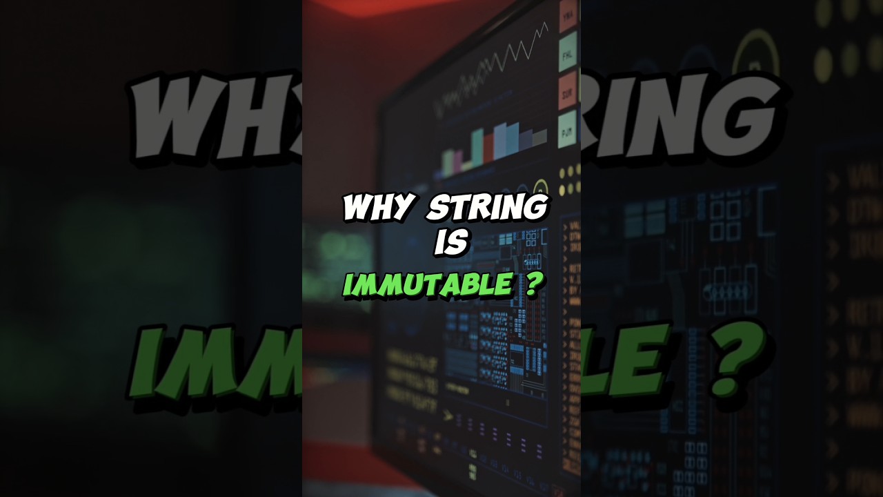 Why String is Immutable | Java Interview Questions #shorts #java #shortsfeed