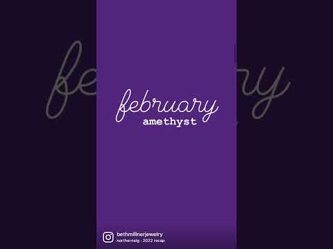 The Amethyst February Birthstone Collection