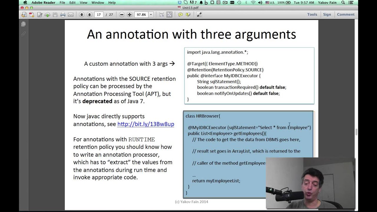 Intro to Java. Unit 13. JTable. Annotations. Reflection