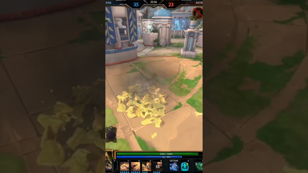 Perfect Gilgamesh & Hades ult - Entire enemy team whipe #shorts #short #smite #smitegameplay