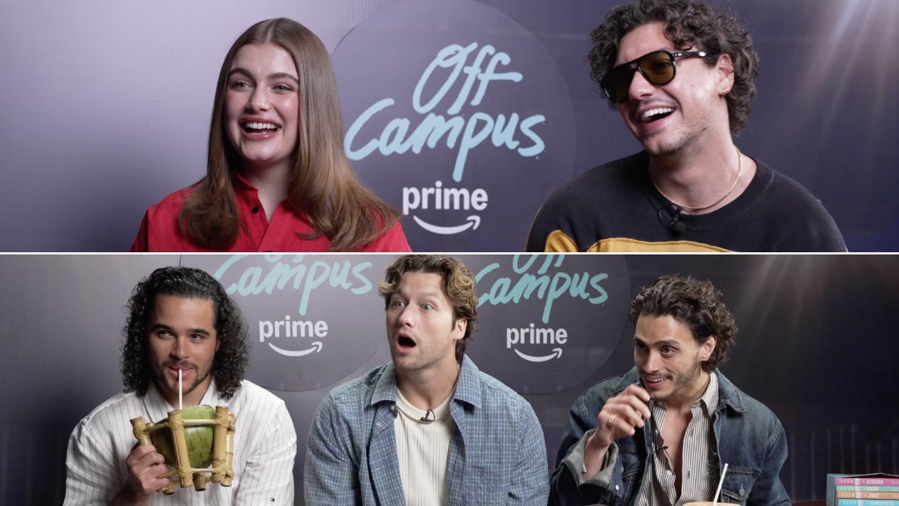 OFF CAMPUS Belmont Cameli, Ella Bright & cast: Drunk Shakespeare, hockey struggles, JLO dress & more