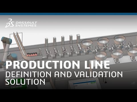 Production Line Definition and Validation solution