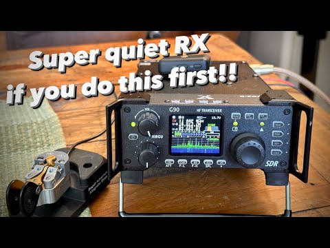 Xiegu G90 - Super quiet CW (and SSB) rig