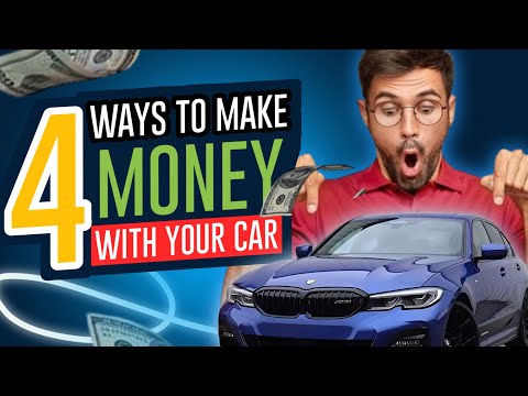 4 Ways to make Money With Your Car TODAY!