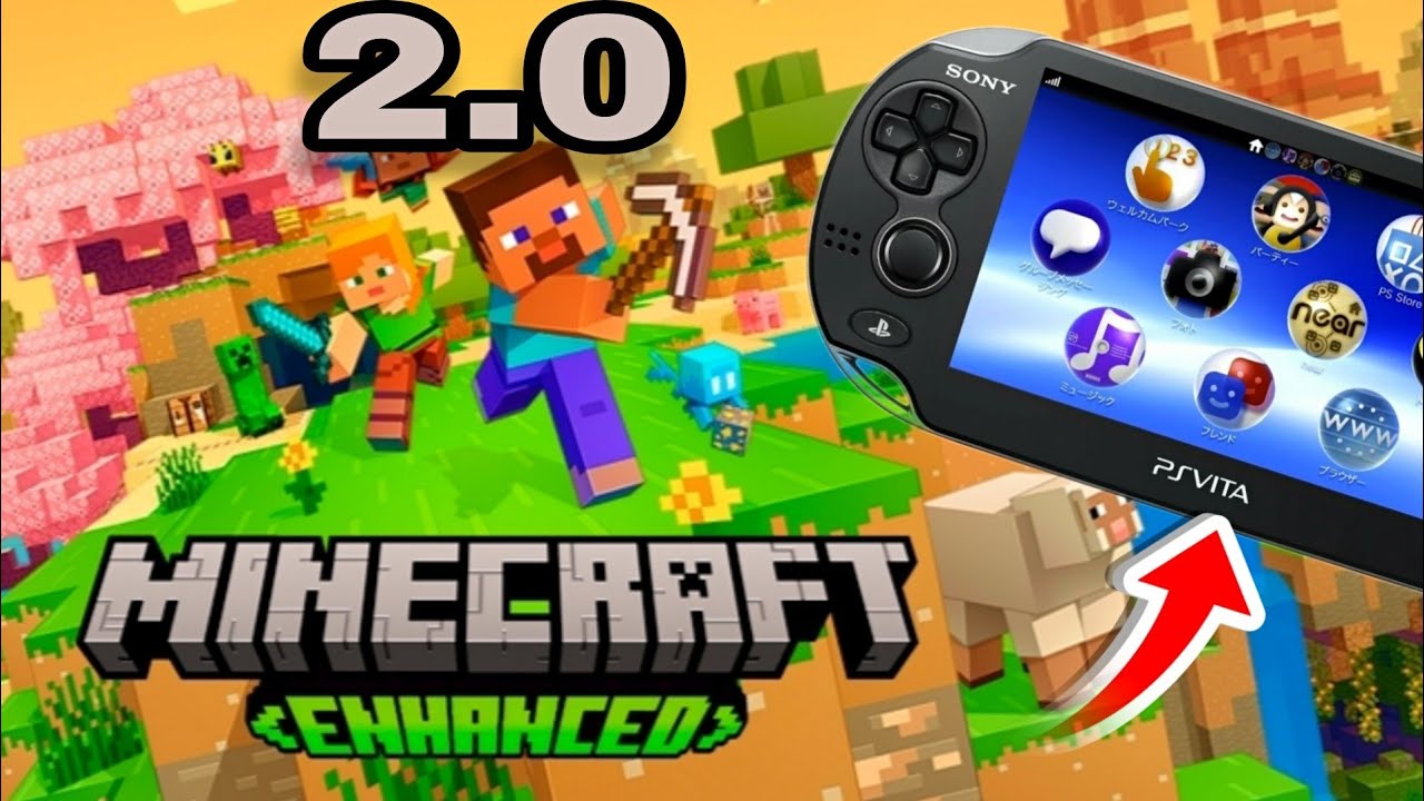 Minecraft Enhanced 2.0 PS Vita Installation + New Bounties