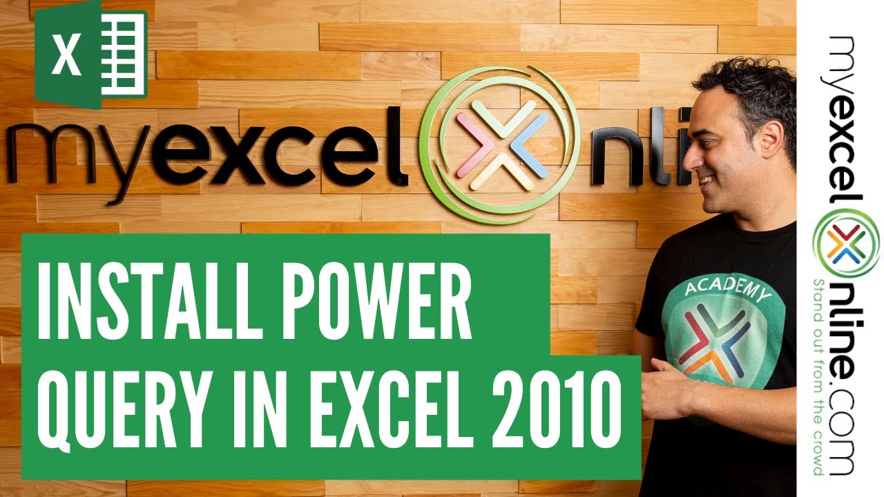 How To Install Excel 2010 Power Query | MyExcelOnline