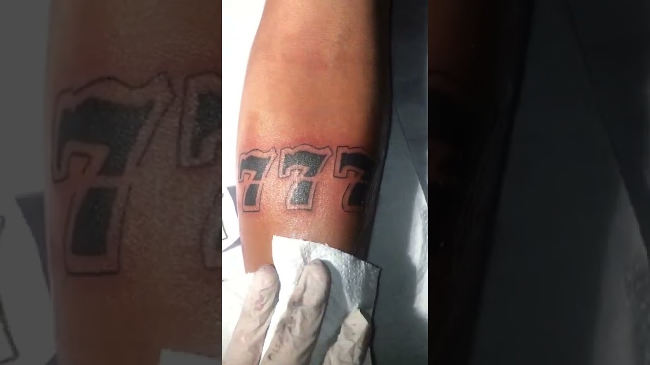 777 número da sorte. #tattoo #nipsnt