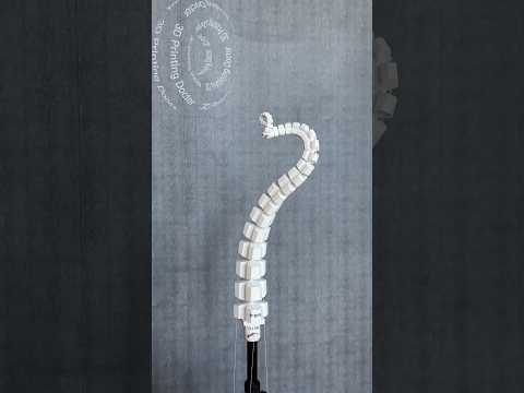 The MOST creepy 3D printed octopus arm and it has 3D reach!!