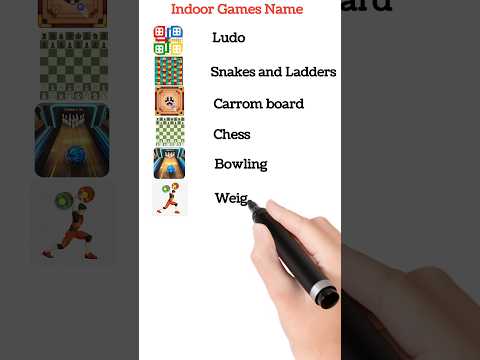 Indoor Games Name, Indoor games????♟️????????????#shorts #viral#youtubeshorts #indoorgames