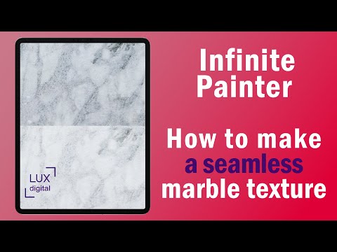 Infinite Painter. How ti make marble texture and marble brush