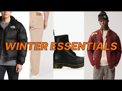 MEN'S WINTER ESSENTIALS FOR 2022 | MENS FASHION