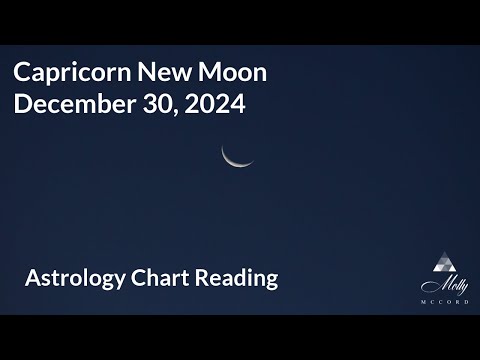 New Moon December 30th at 09 degrees of Capricorn 43 minutes ...