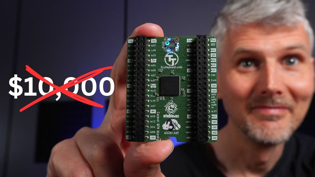 Tiny Tapeout - From idea to custom chip without breaking the bank!