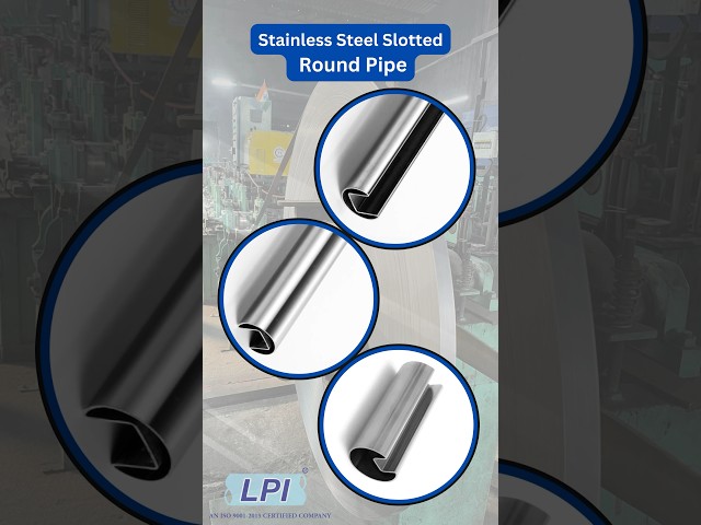 SS Slotted Pipe - Stainless Steel Slot Pipe Manufacturer from Surat