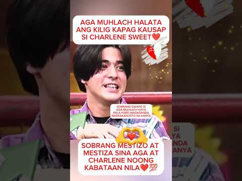 AGA MUHLACH: CHARLENE DAD AT MOM NILA ATASHA ANDRES PRETTY AT GWAPO. #agamuhlach #shorts #short