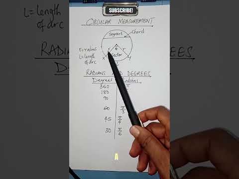 Understanding the Basics of Circular Measurement #solvingquadraticequations #maths #education