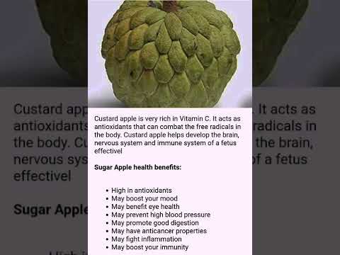 Health Benefits Of Custard Apple