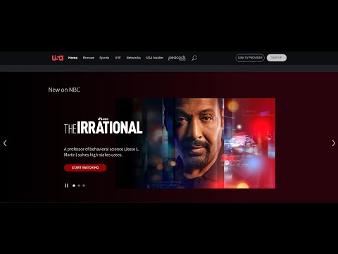 How do I enter my USA Network activation code?