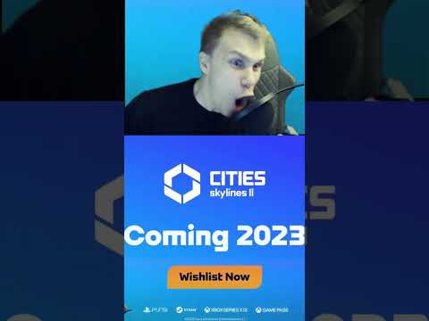 Cities Skylines 2 reaction 🤯#subscribe #citiesskylines #citiesskylines2 #cs2