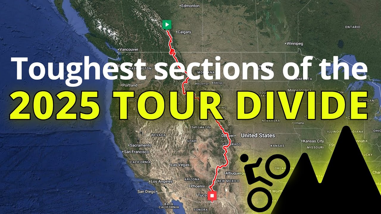 The Toughest Sections of the 2025 Tour Divide