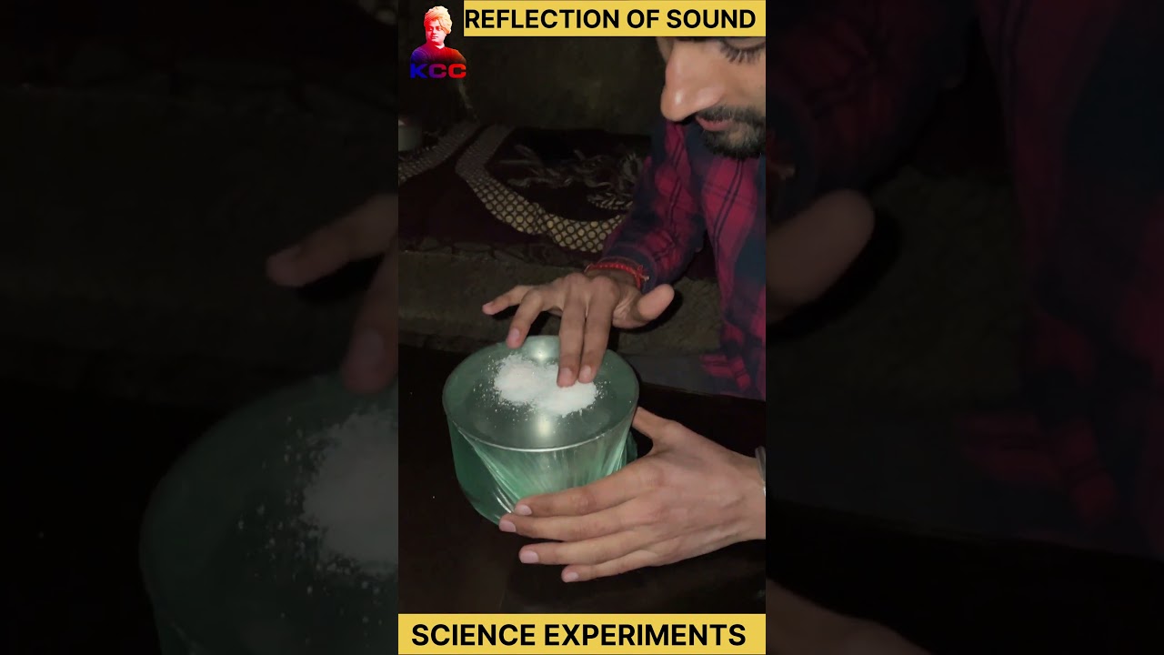 reflection of sound | science experiments | #experiment #science #shorts