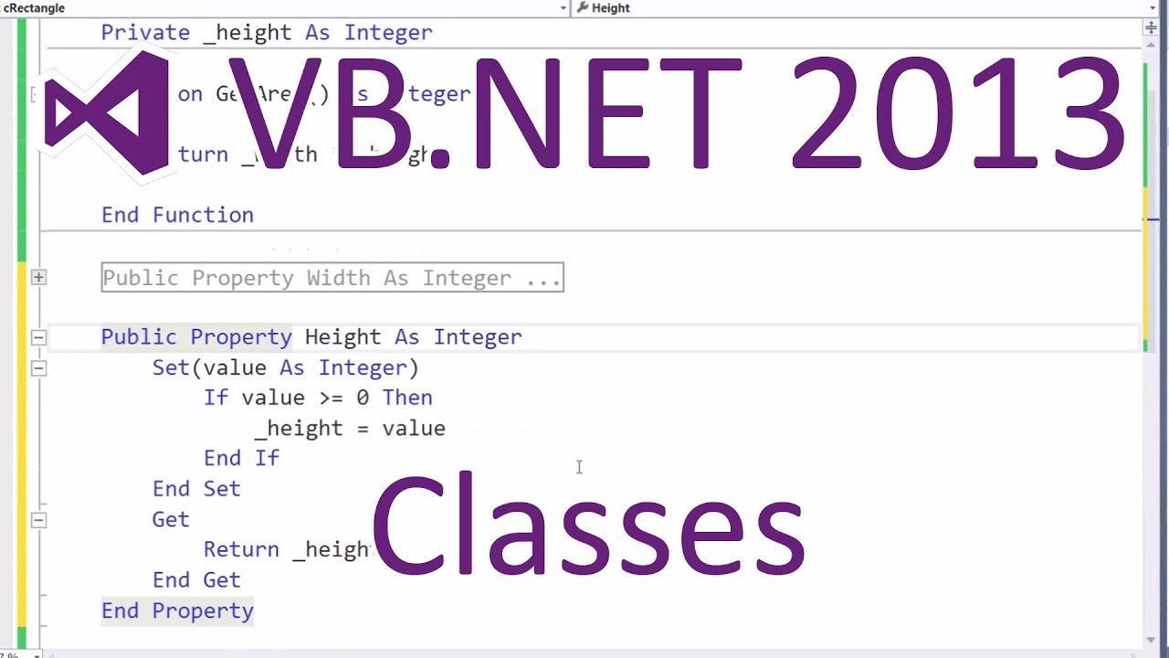 VB.NET 2013 - Classes