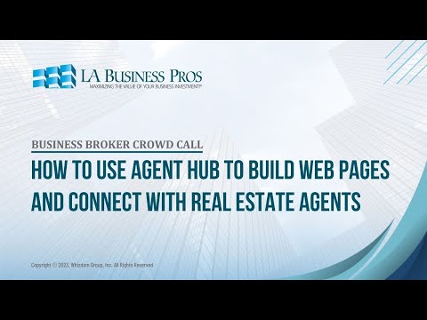 How to Use Agent Hub to Build Web Pages and Connect with Real Estate Agents