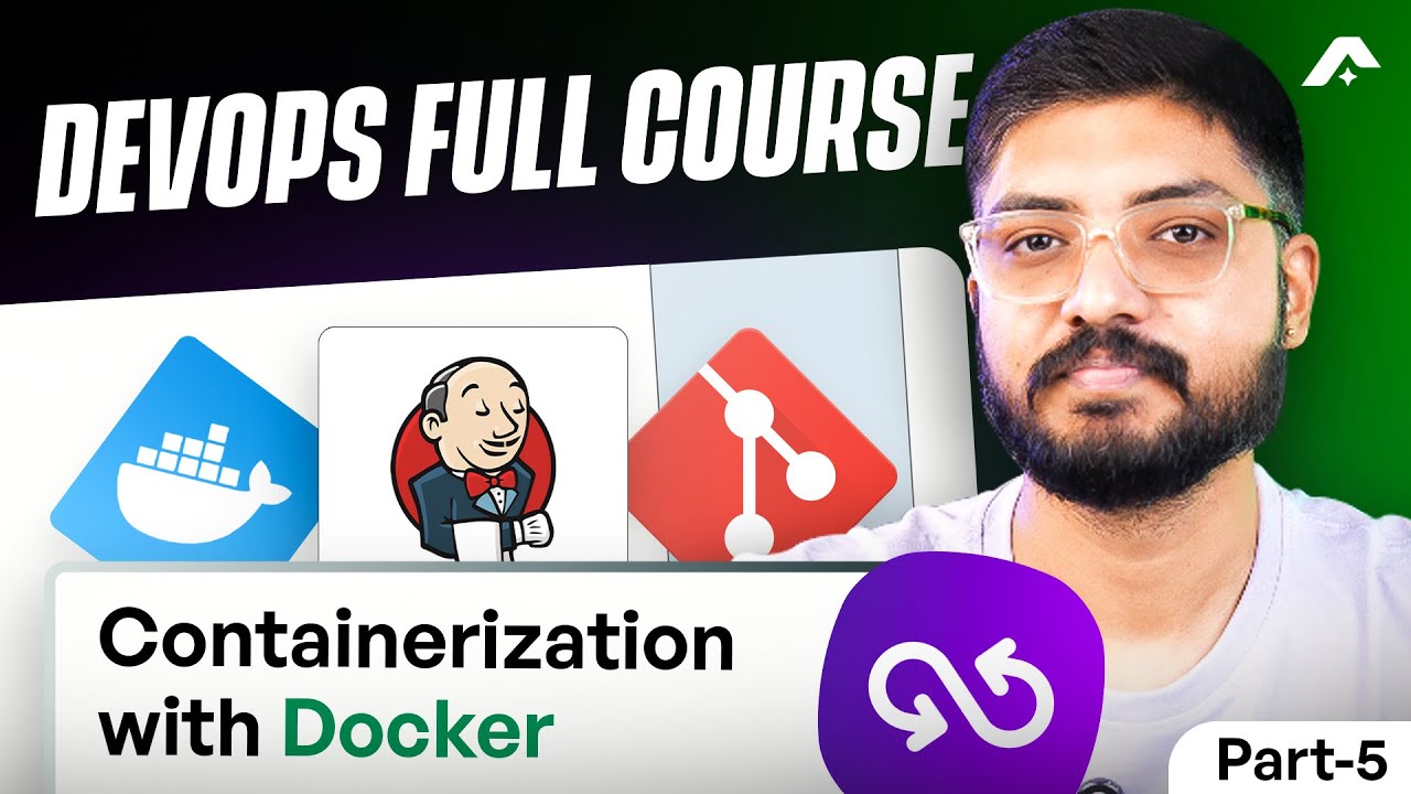 Explaining Docker Containerization in DevOps | What is Docker? DevOps Full Course (Ep 5)