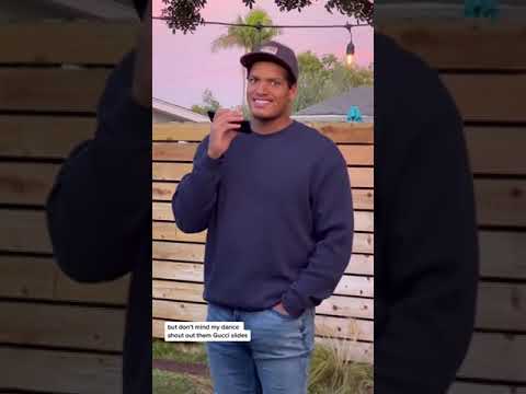 How Allison Kuch's husband spends his bye week (via @isaacrochell/TikTok)
