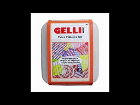 Gelli Arts® Patch Printing Kit