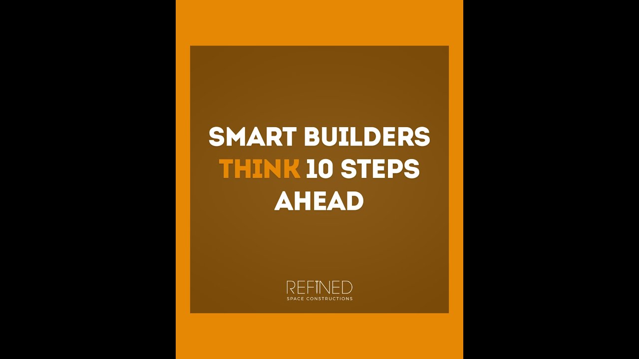 Smart Builders Think 10 Steps Ahead! #renovation #construction #builder #brisbanerealestate